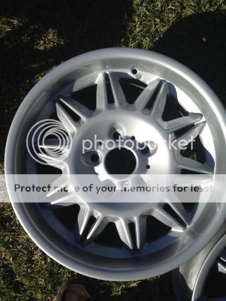 e36 m3 ds2 refinished wheels