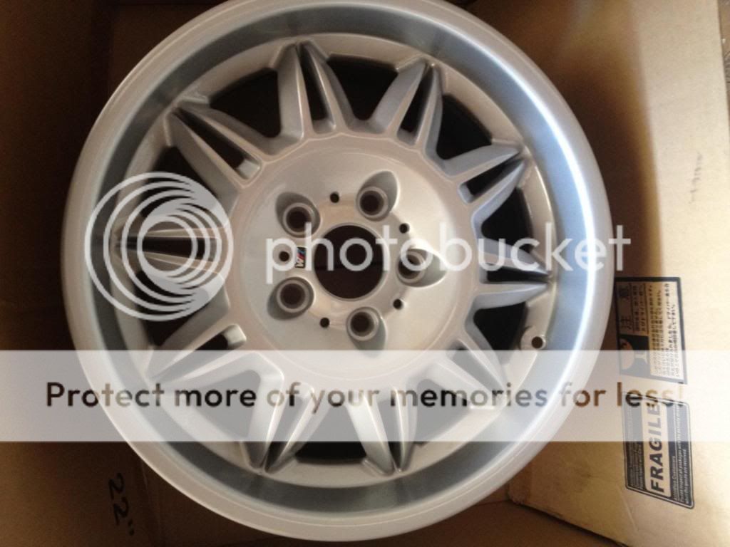 e36 m3 ds2 refinished wheels