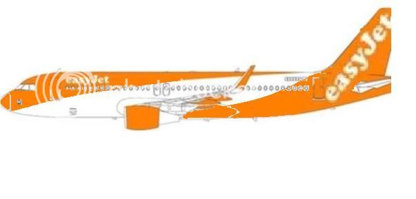 EasyJet New Livery!!!!! - DA.C