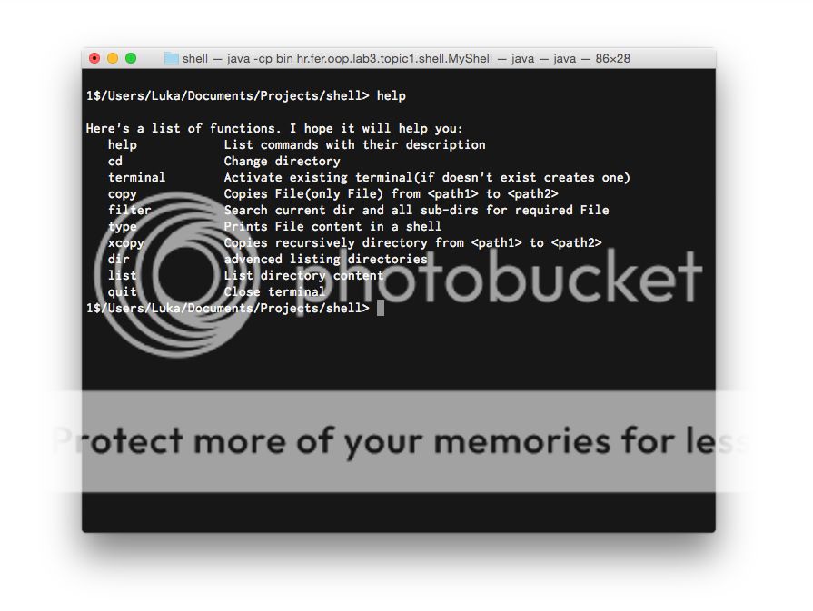 GitHub - l-u-s-a/Shell: My shell implementation.