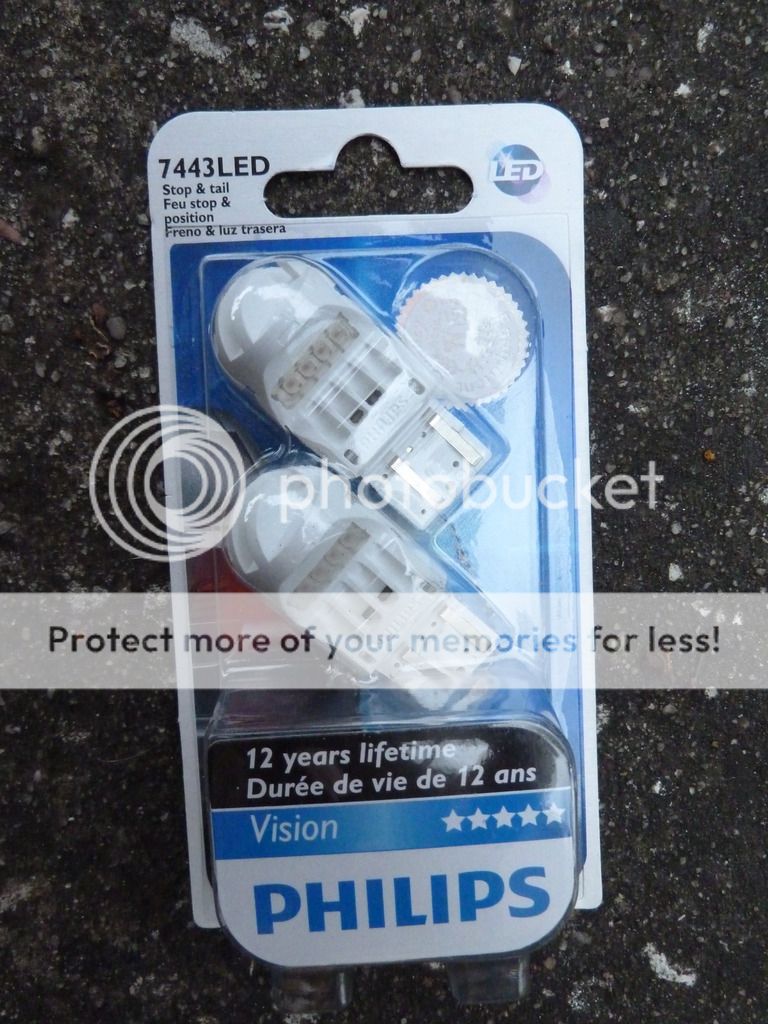 Testing "street legal" Philips and Sylvania red 7443 LED bulbs | Mazda3 ...