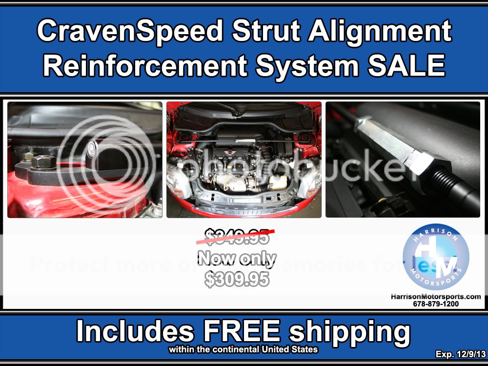 SALE: CravenSpeed Strut Alignment Reinforcement System