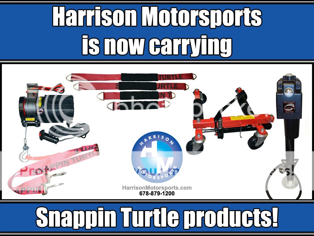 Harrison Motorsports - Snappin Turtle towing and tie down parts! ]-[