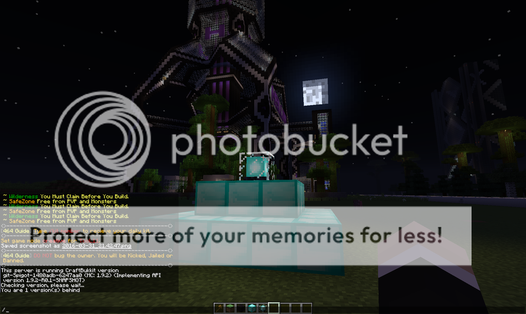 Beacons aren't working. | SpigotMC - High Performance Minecraft